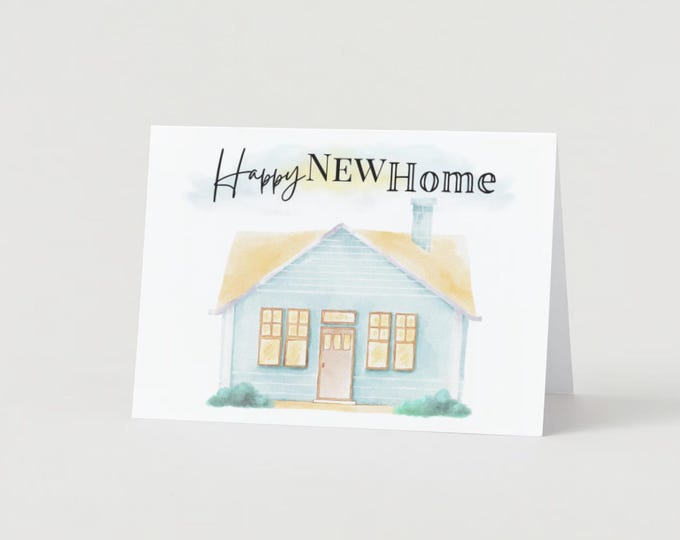 New Home Card | Congratulations on Your New Home | Thoughtful Greeting ...