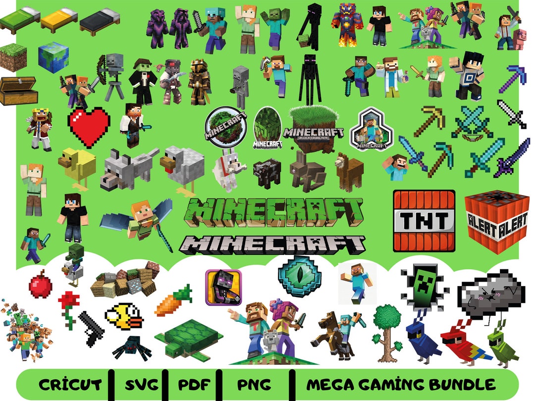 Mega Gaming Bundle , Gaming Png , Svg , Pdf , Gaming Digital İmages ...