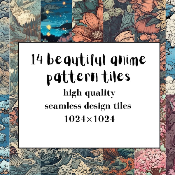 Anime Tiles - Etsy
