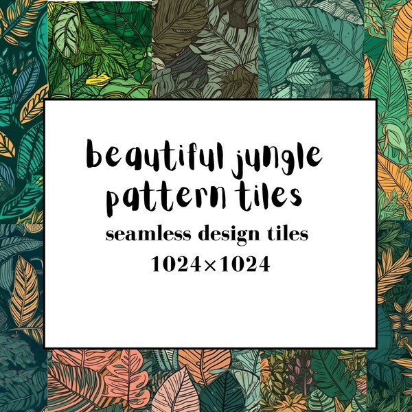 Jungle Wall Paper - Etsy