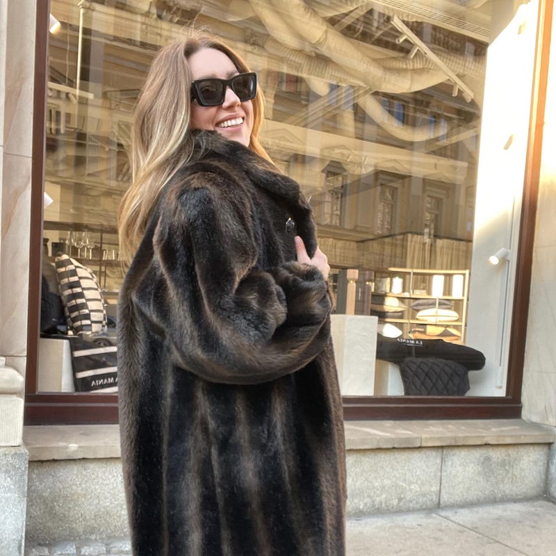 Vintage Fur Coat - Etsy