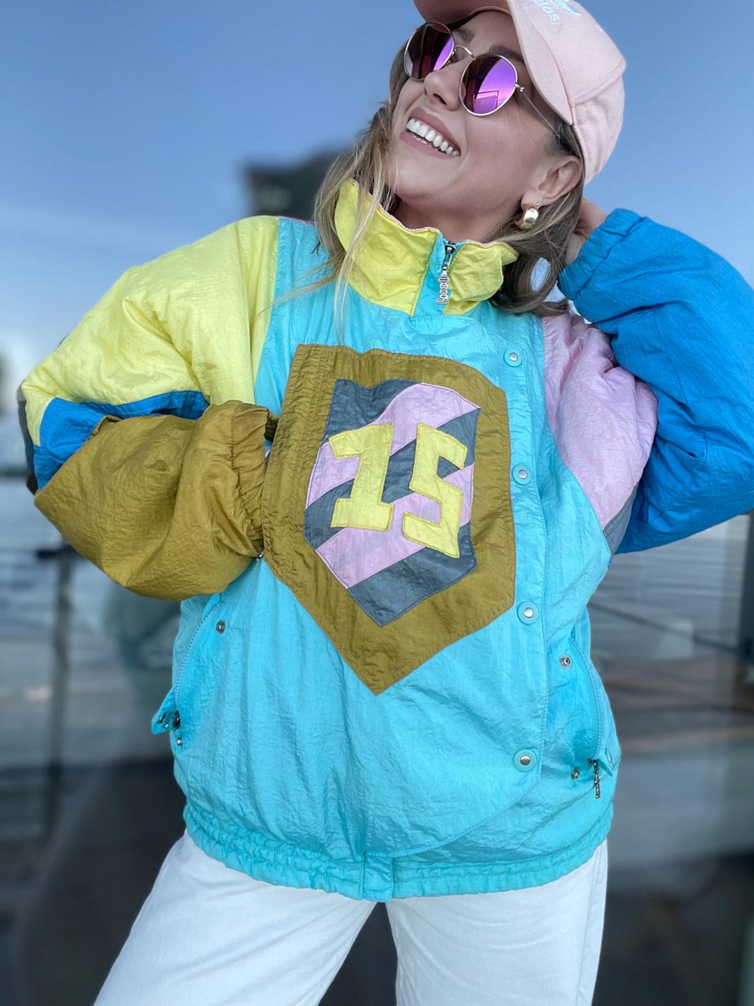 Crinkled Vintage Jacket – the Best of 80s & 90s Style! Nylon ...