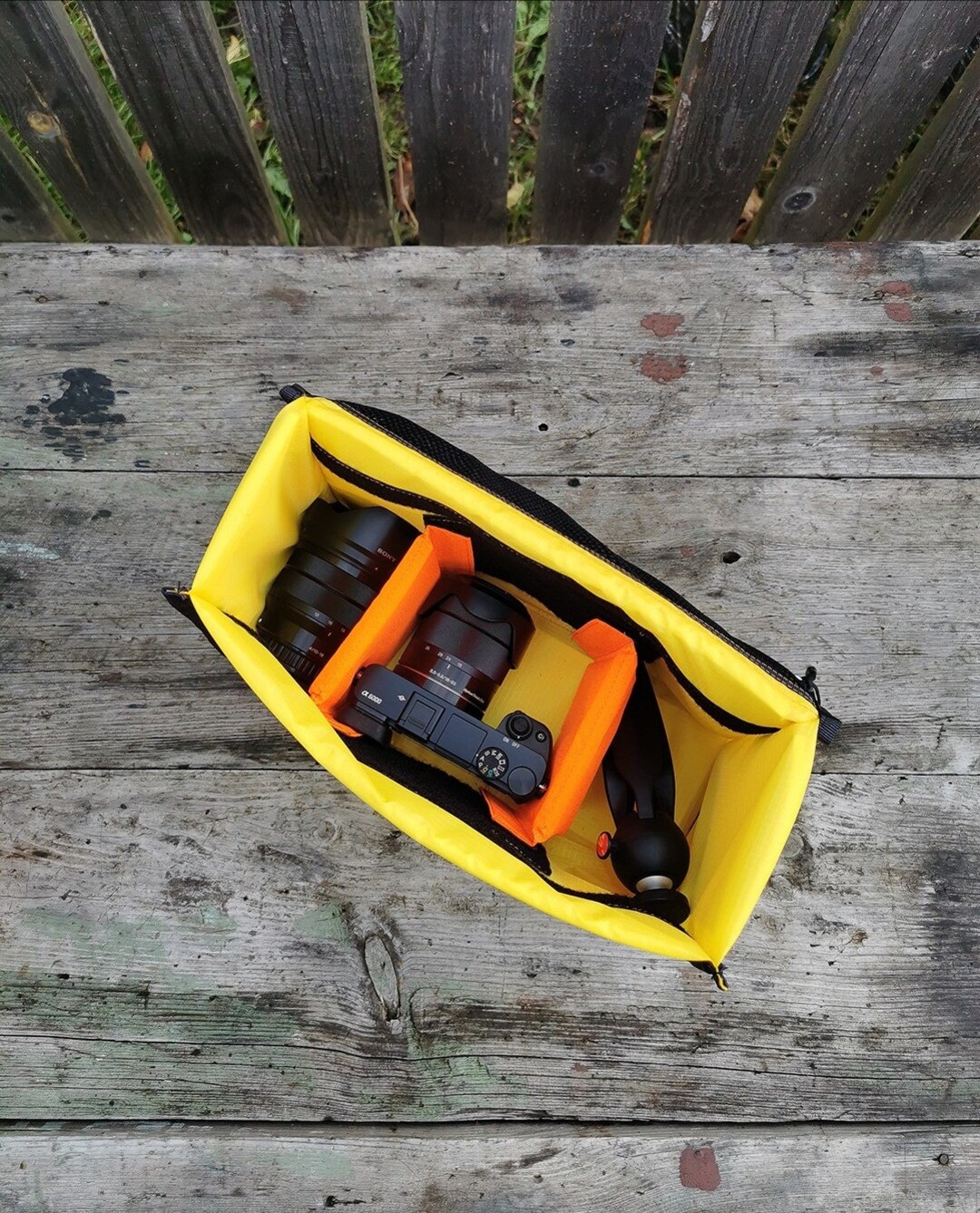 Waterproof Camera Gear Insert for Handlebar Bag - Etsy