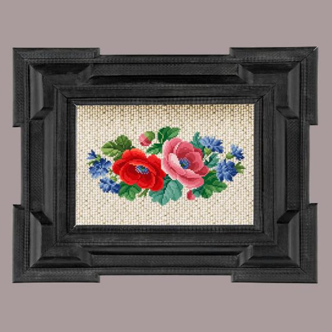 Cross Stitch Pattern Petitpoint Berlinwoolwork PDF Xsd - Etsy