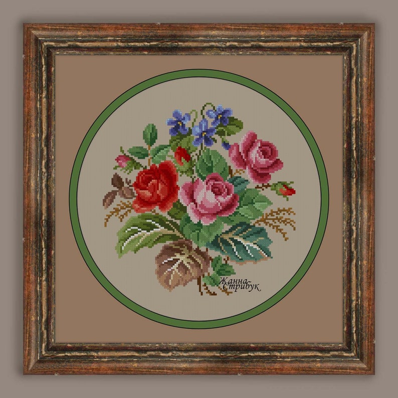 180823 Cross Stitch Chart Petitpoint Berlinwoolwork PDF Xsd - Etsy
