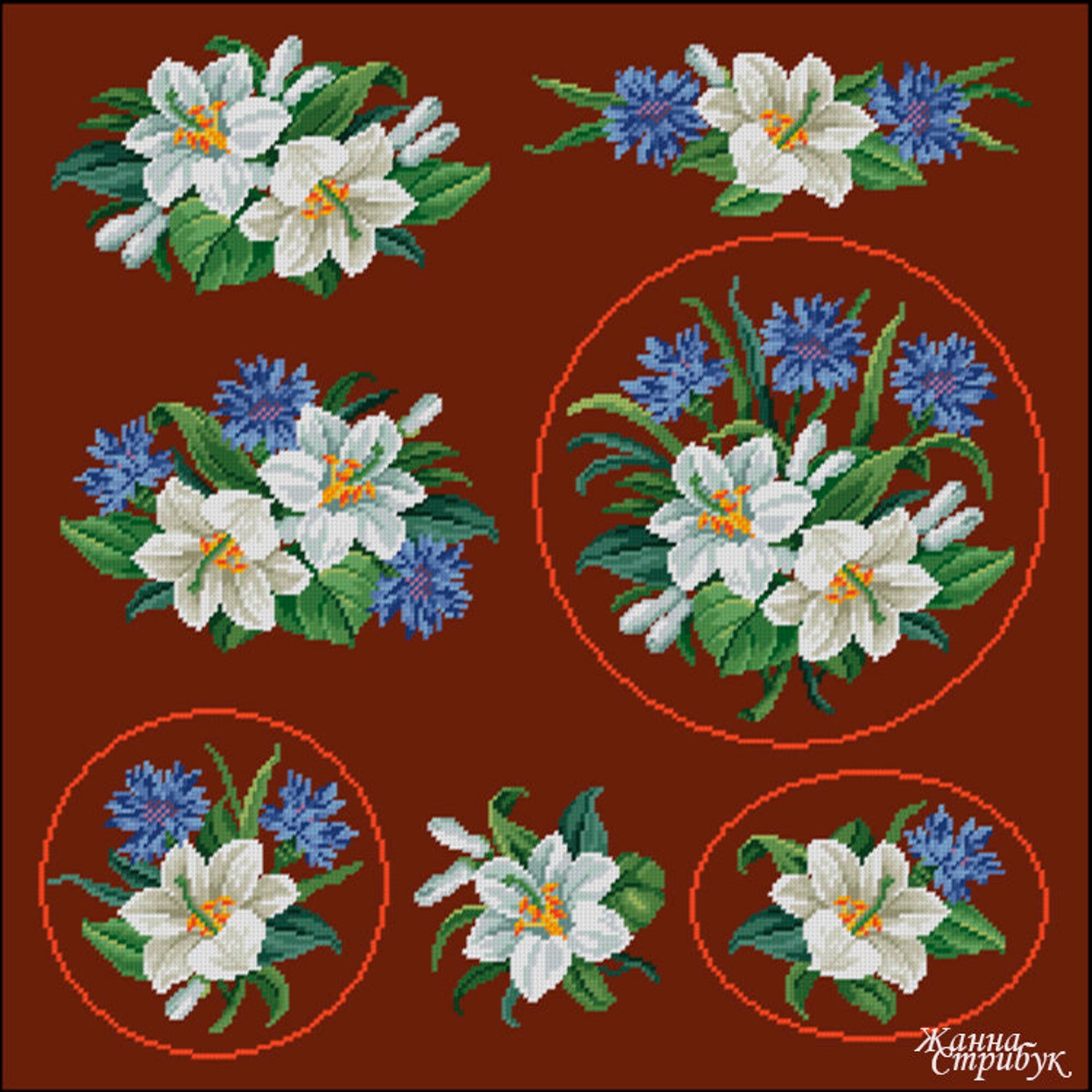 Cross Stitch Pattern Zhanna Stribuk Xsd, PDF - Etsy