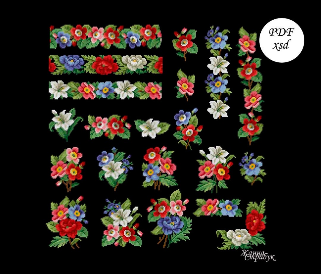 Cross Stitch Pattern Zhanna Stribuk Xsd, PDF - Etsy