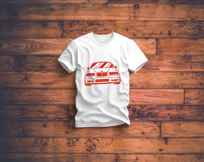 BMW E36 Outline Vector .SVG, .PDF, .png - Etsy Canada