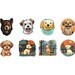 DOG Stickers, 50 Stickers, for Download, Die Cut, Downoadabel Sticker ...