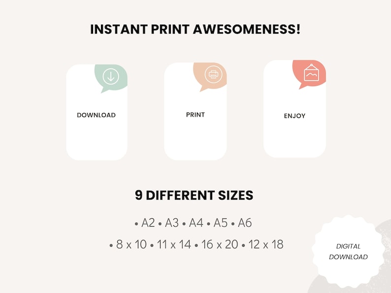 Eccentric Definition Print, Contemporary Wall Art, Gift Idea ...