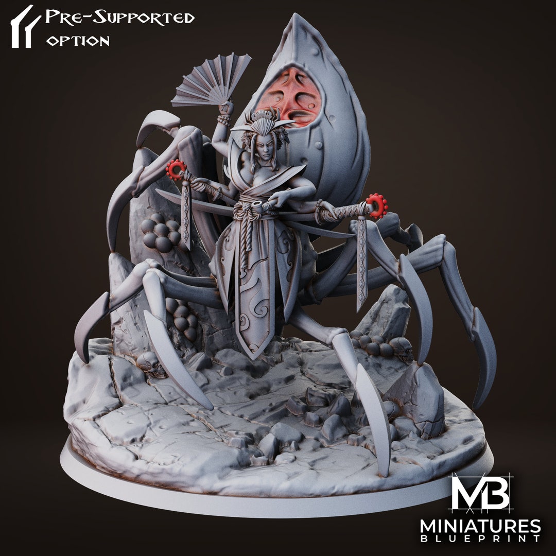 Geisha Drider - Epic Stls for Dungeon and Dragons to Print at Home - Etsy