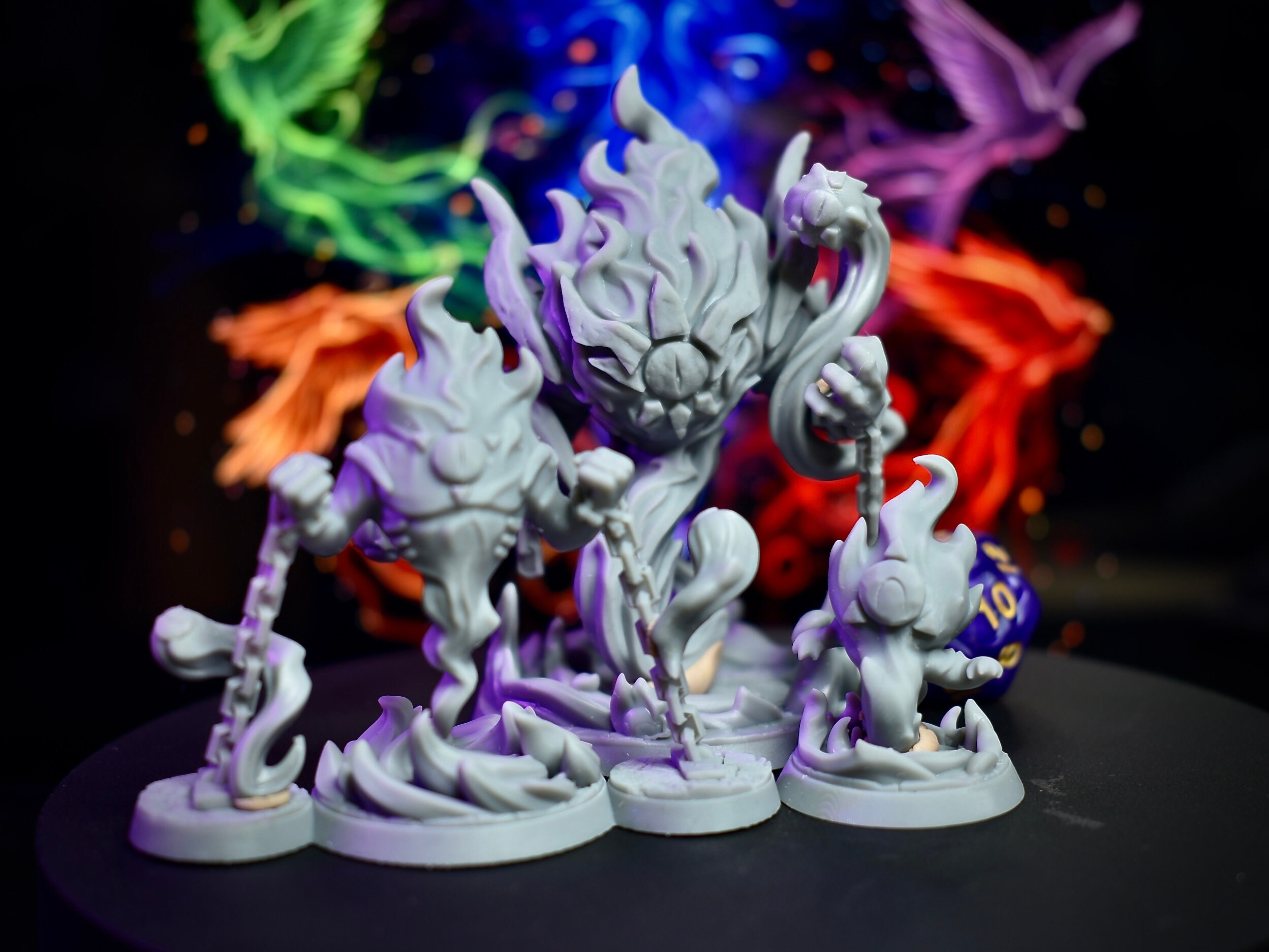 Elementals STL Epic PACK - Air, Fire, Water, Earth - Etsy
