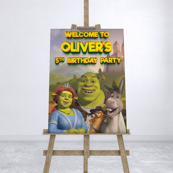 Shrek Sign - Etsy