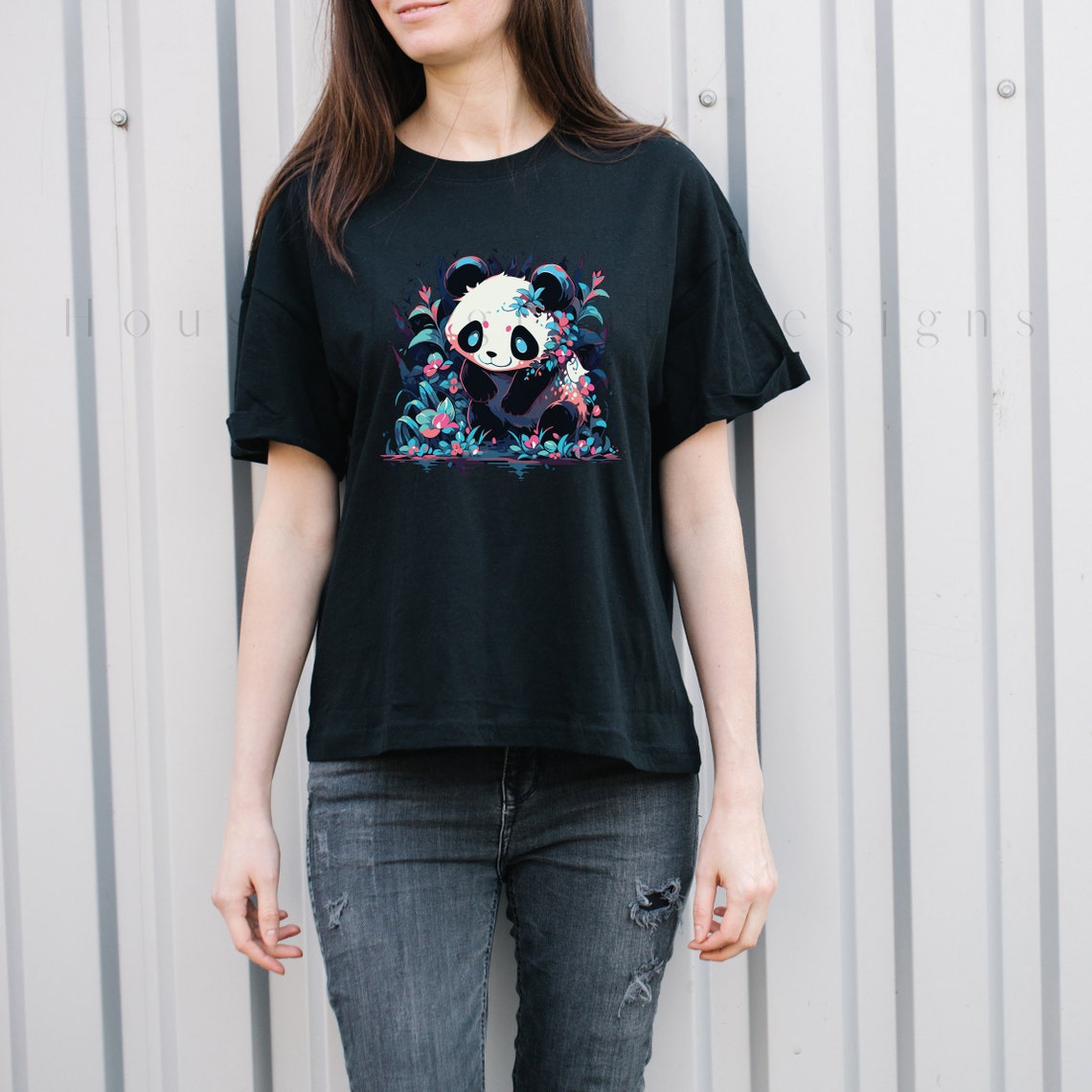 Graffiti, Psychedelic Panda Bear SVG/PNG Digital File, Commercial Use ...