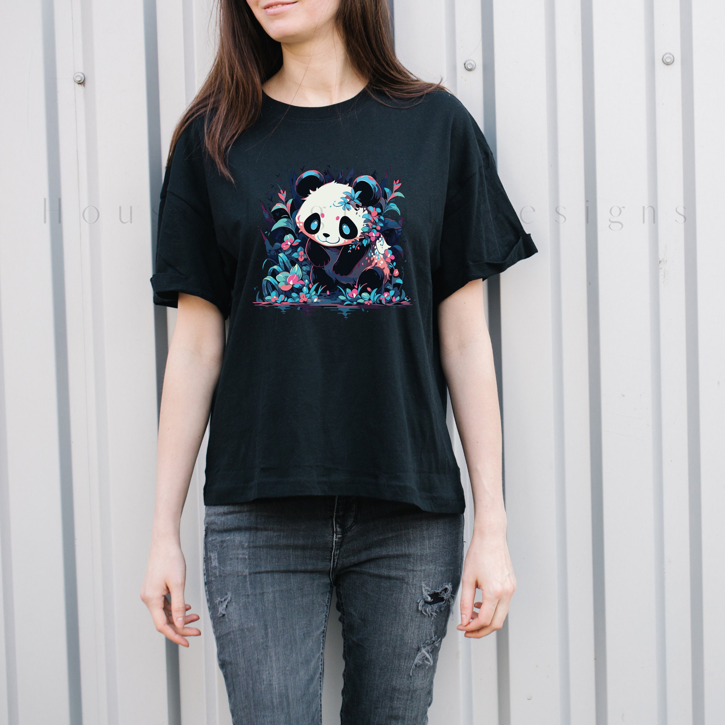 Graffiti, Psychedelic Panda Bear SVG/PNG Digital File, Commercial Use ...