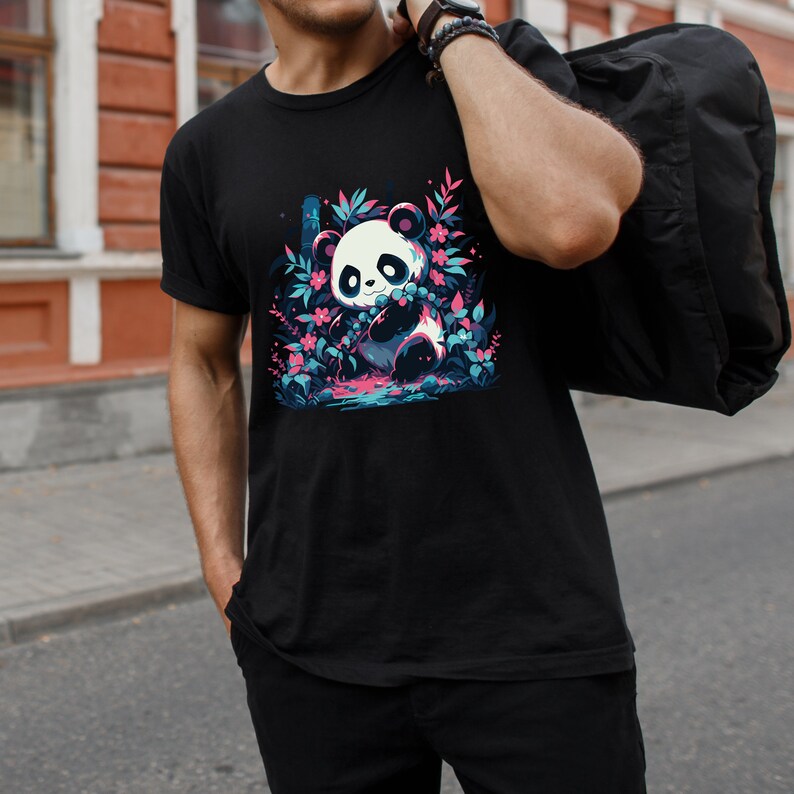 Graffiti, Psychedelic Panda Bear SVG/PNG Digital File, Commercial Use ...