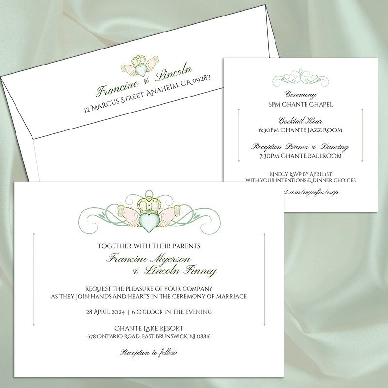Irish Invitation - Etsy