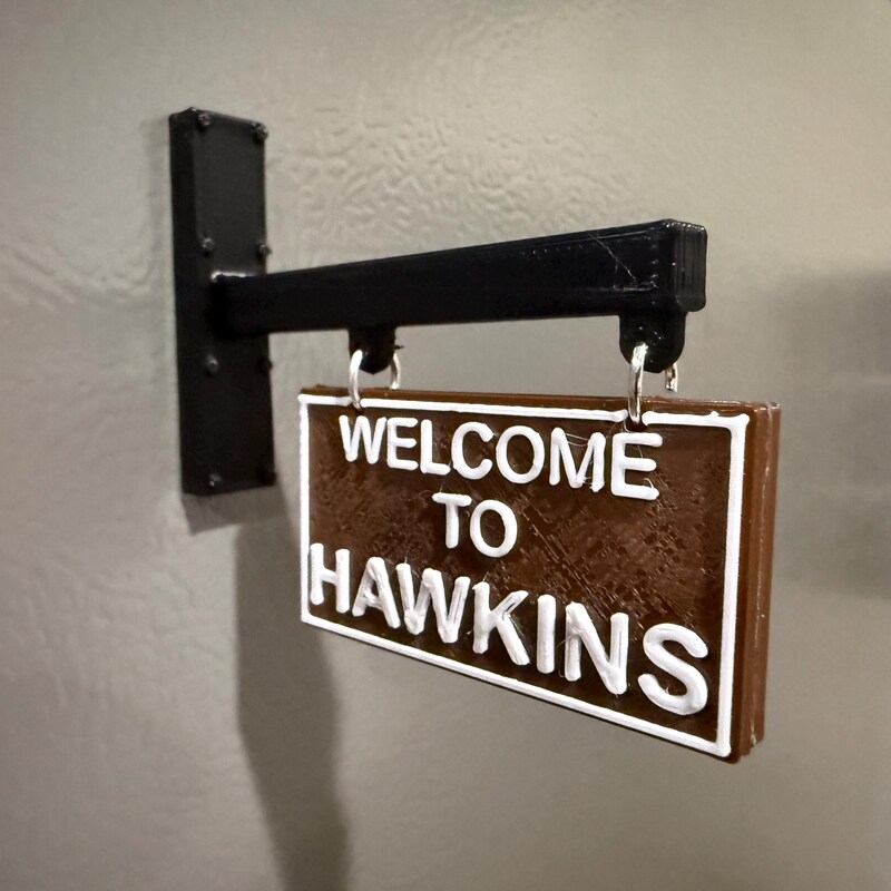 Welcome to Hawkins Sign - Etsy