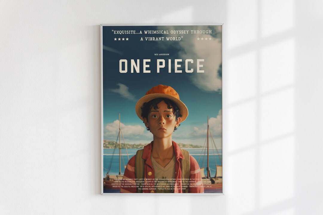One Piece by Wes Anderson, Trendy Wall Art, Digital Download Print, One ...