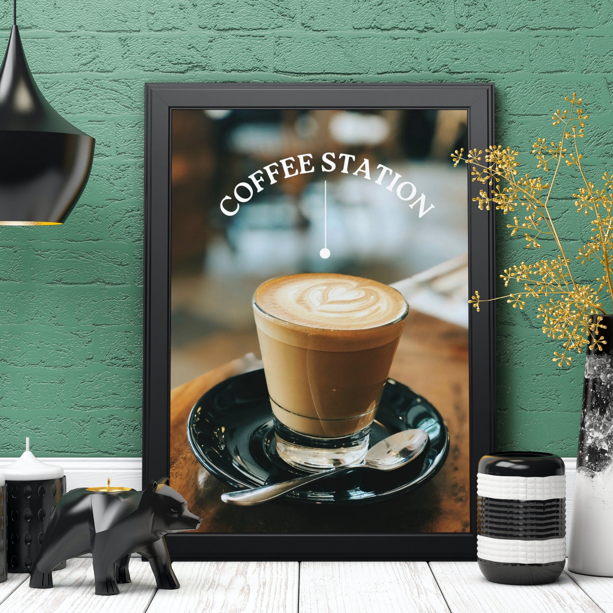 Coffee Station Poster Bundlecoffee Station Decorcoffee Sign Decorcoffee ...