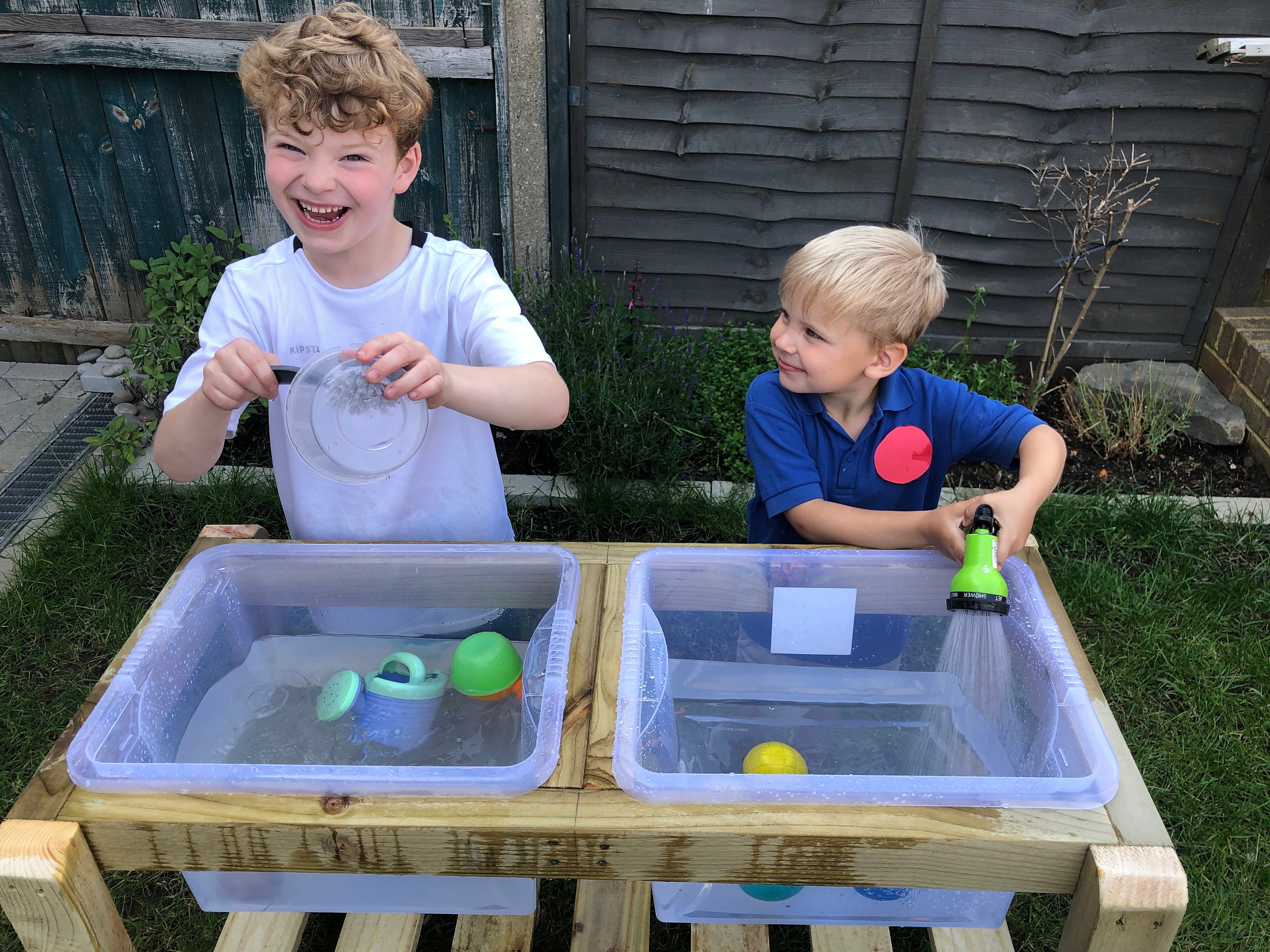 Water/sand Tray for Outdoor Play, Single and Double Including Plastic ...