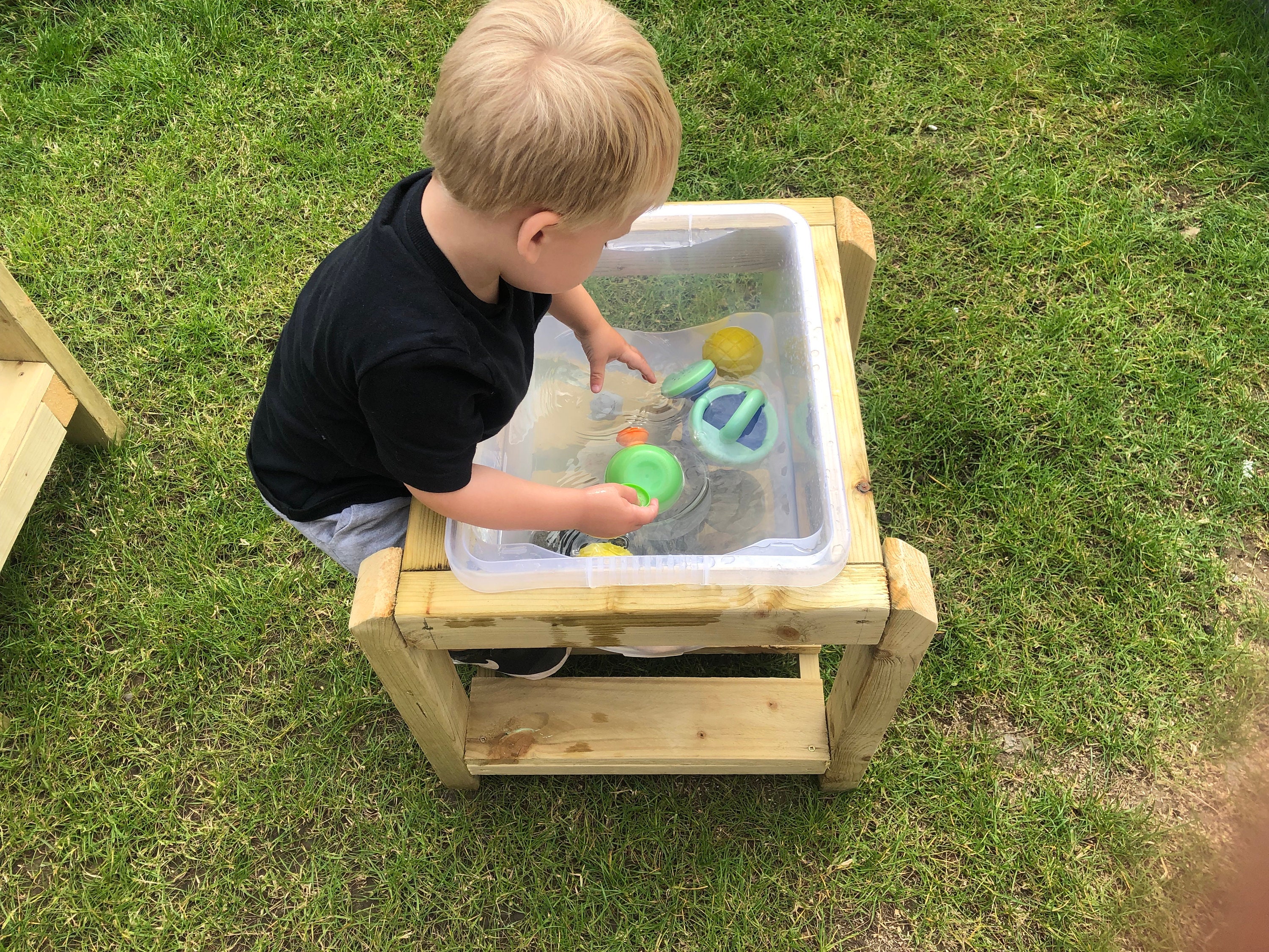 Water/sand Tray for Outdoor Play, Single and Double Including Plastic ...
