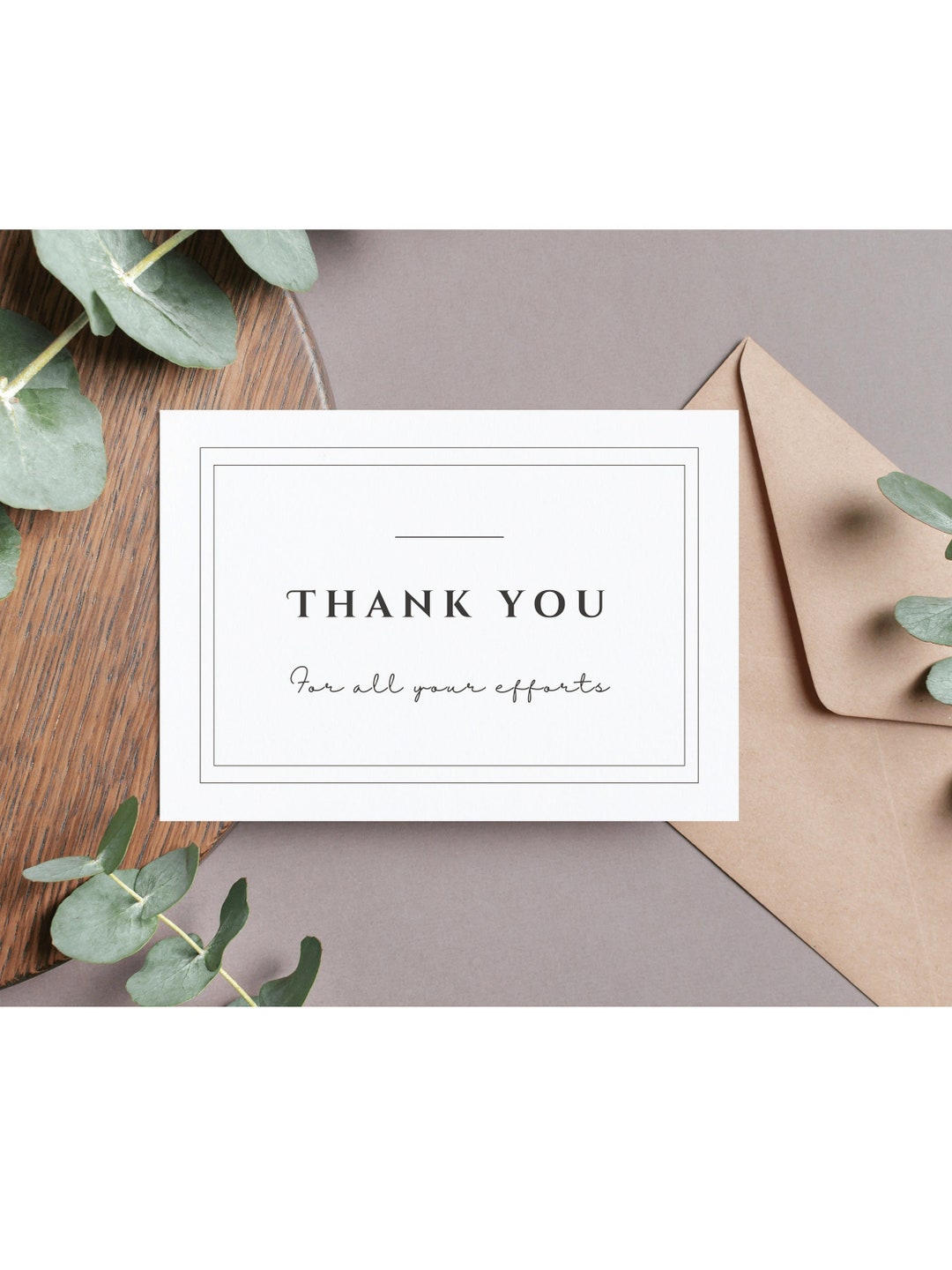 Thank You Card for Work Colleague Gratitude Card for Colleague Thank ...