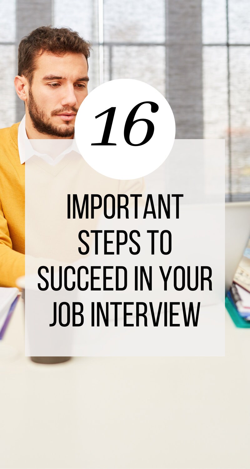 Interview Checklist Guide for Interview Preparation Template for ...