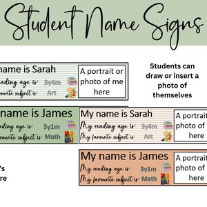 Classroom Decor Bundle Boho Classroom Decor for Teacher Personalized ...