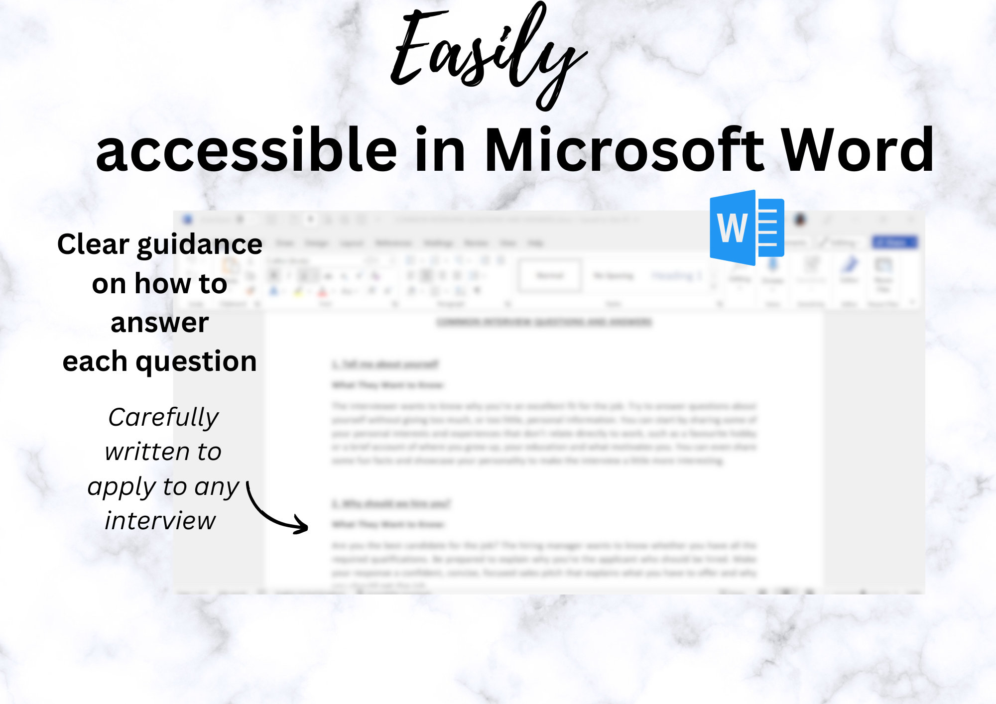 Digital Download Interview Tip Template for Professional New Role ...