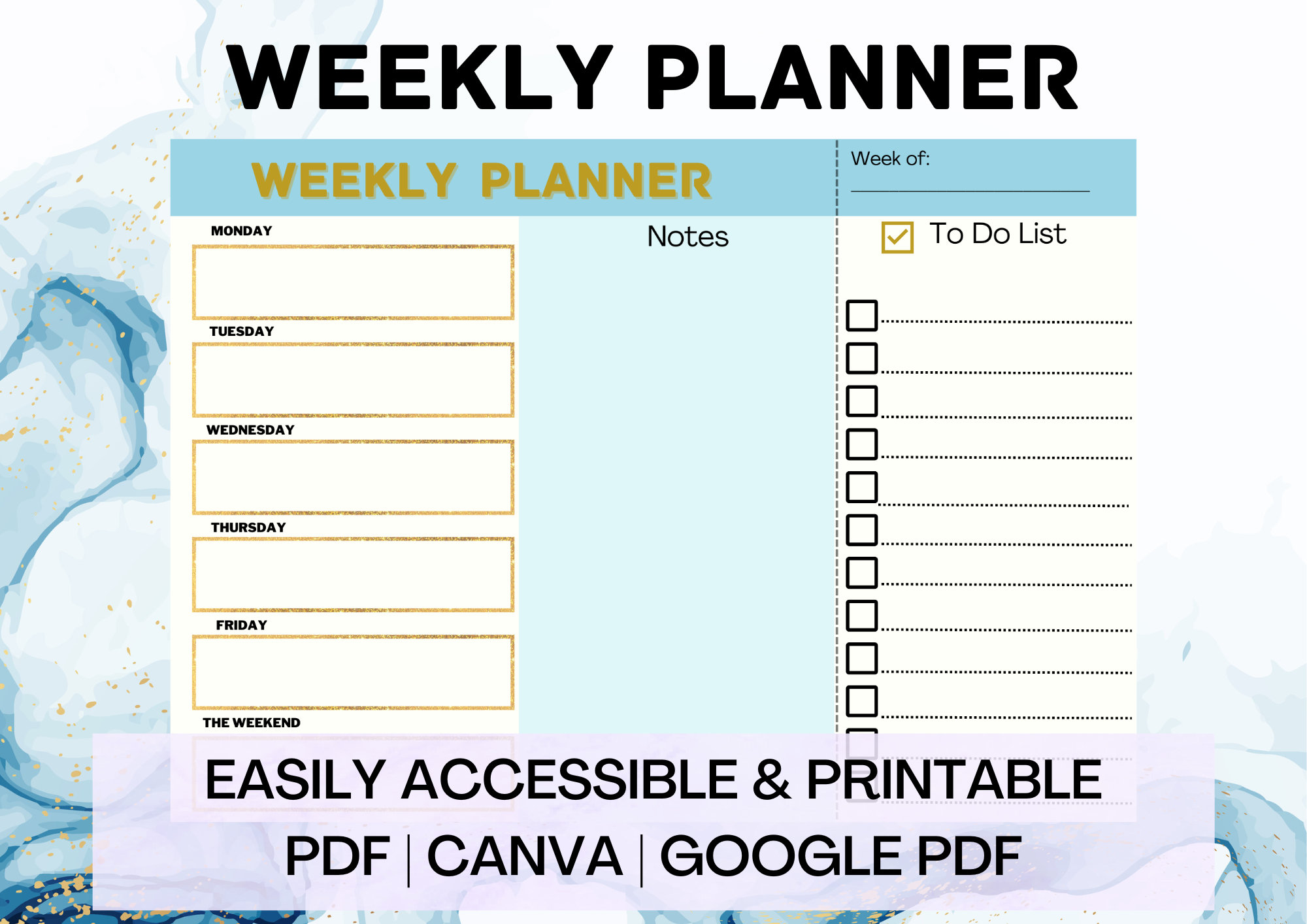 Weekly Teacher to Do List Template Daily Schedule Template Classroom ...