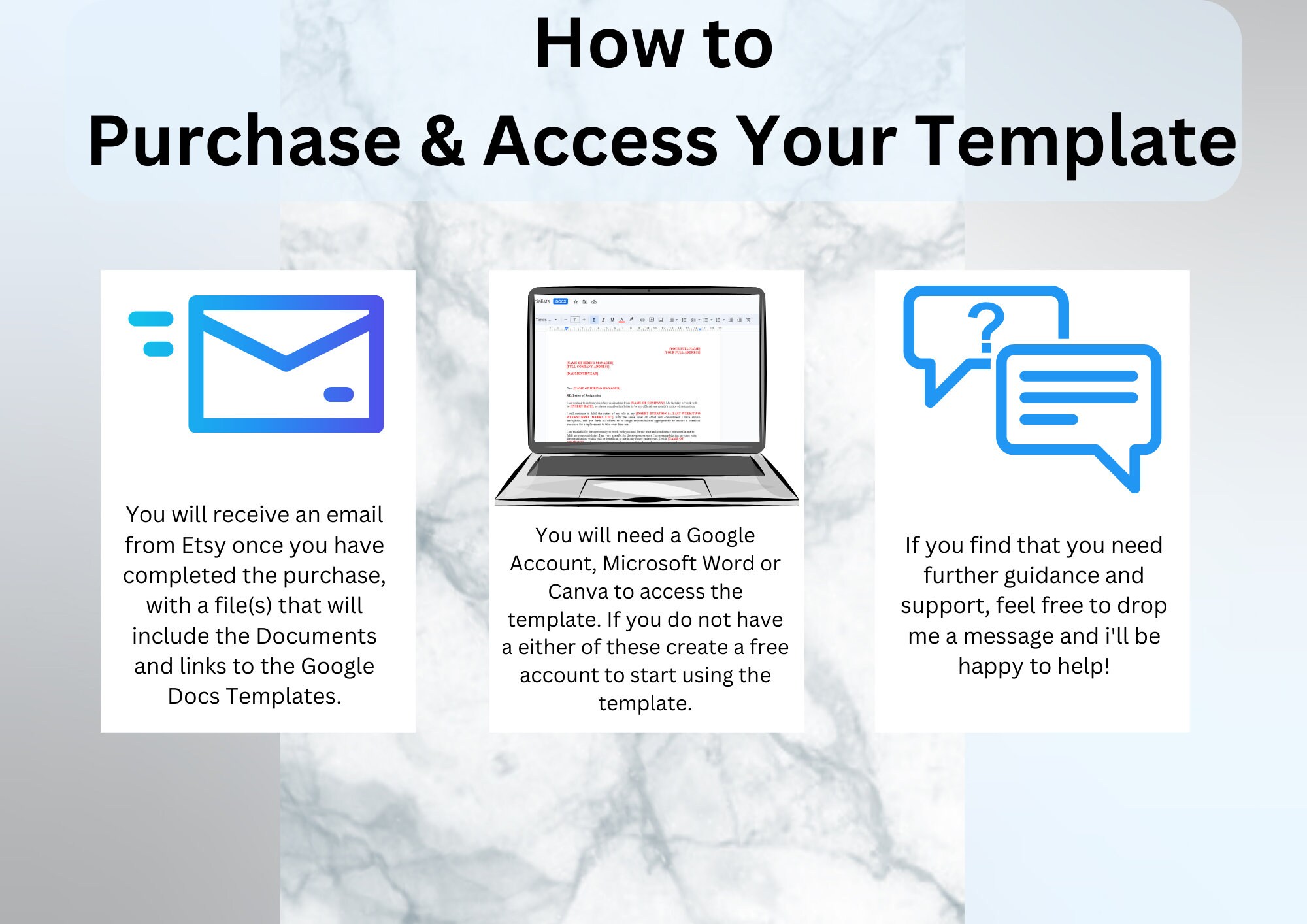 Professional Resignation Letter Template Canva Resignation Template ...