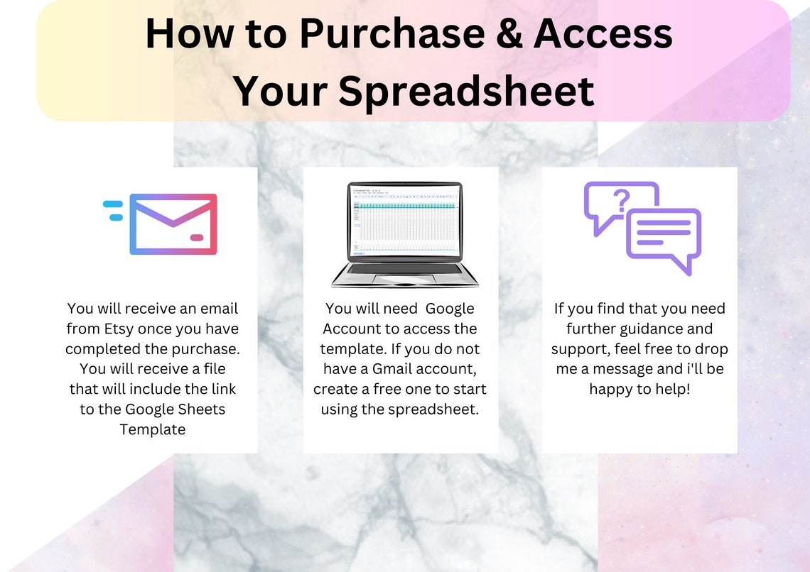 Goal Checker Spreadsheet Goal Tracker Template Track Habit Routine 30 ...
