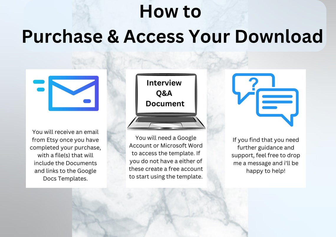 Digital Download Interview Tip Template for Professional New - Etsy