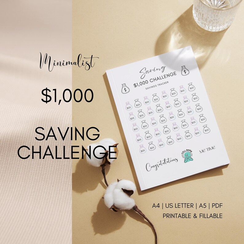 Money Savings Challenge | Set of 3 Bundle Saving Challenge | A4, A5 ...