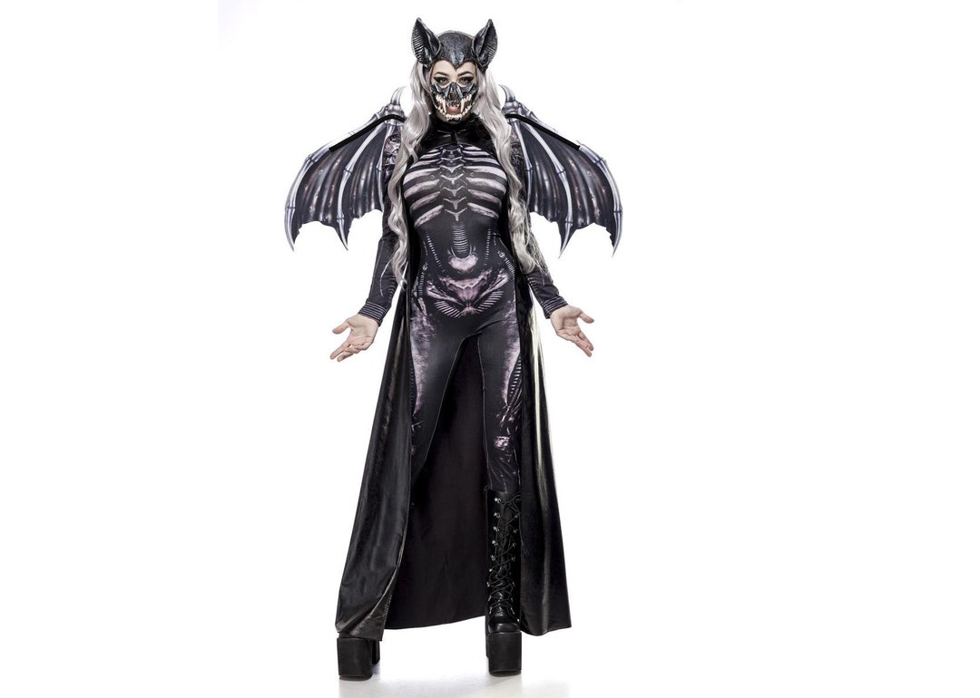 Larp Costume Dragon Costume Bat Costume Skeleton Costume - Etsy