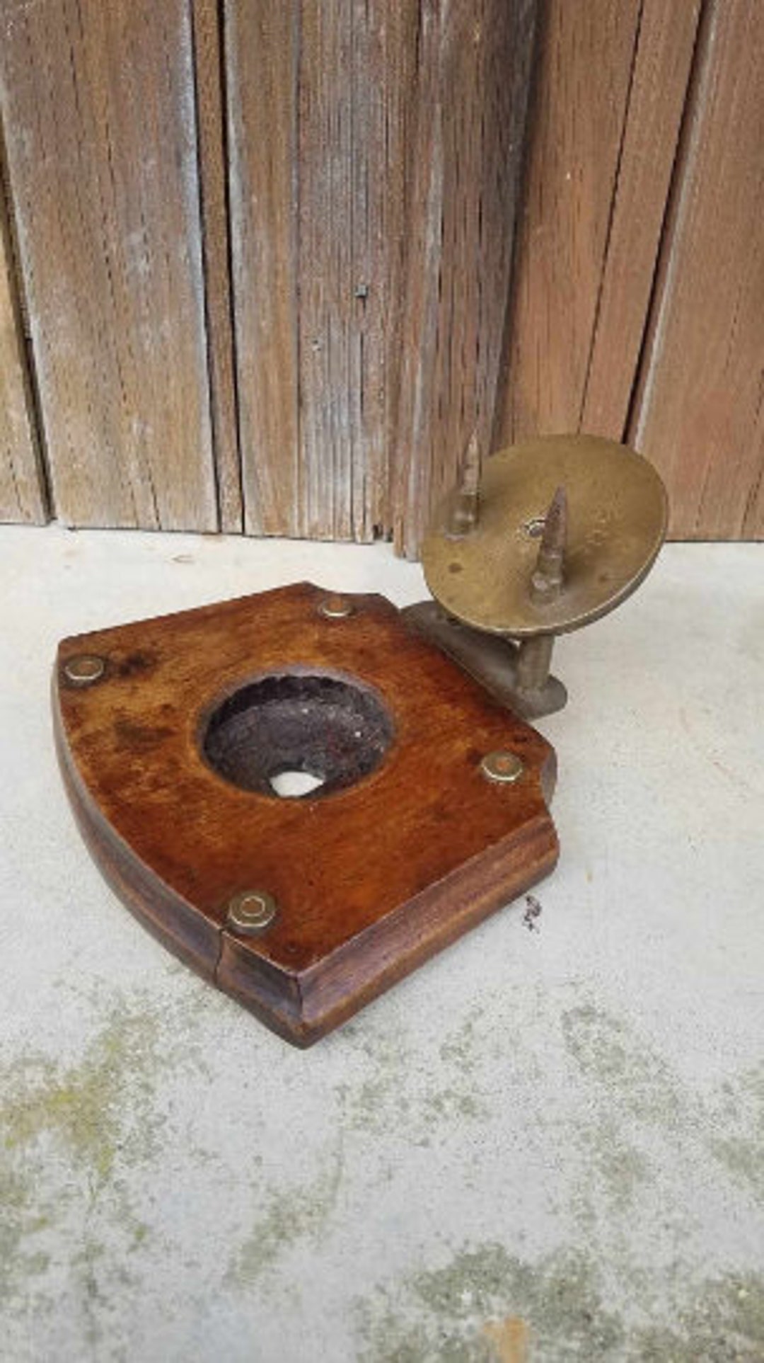 WW1 Trench Art Oak With Remington U.S.A Shell Case Base, American Army ...