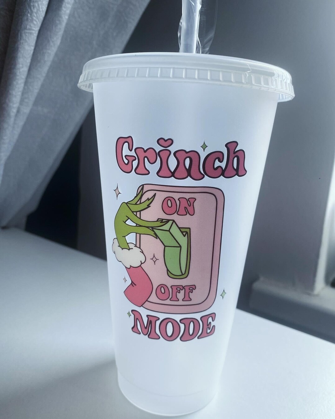 Grinch Mode Cold Cups - Etsy