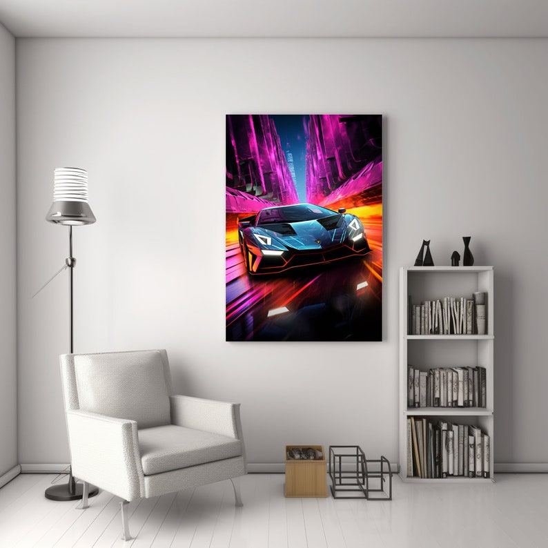 PRINTABLE Black Lamborghini Digital Download | Lamborghini Poster ...
