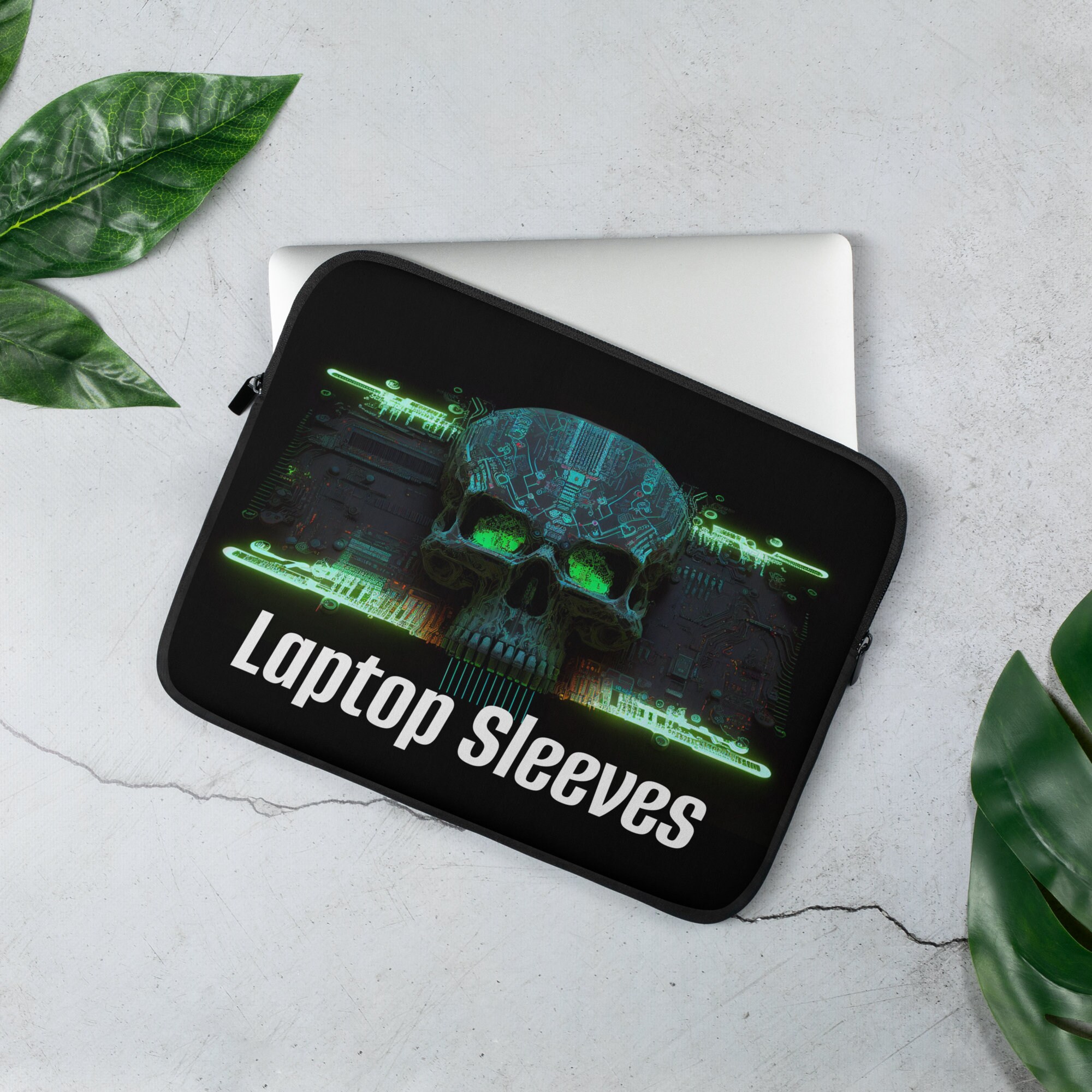 PRINTABLE Neon Digital Circuit Skull V2 Digital Download Gaming Pixel ...