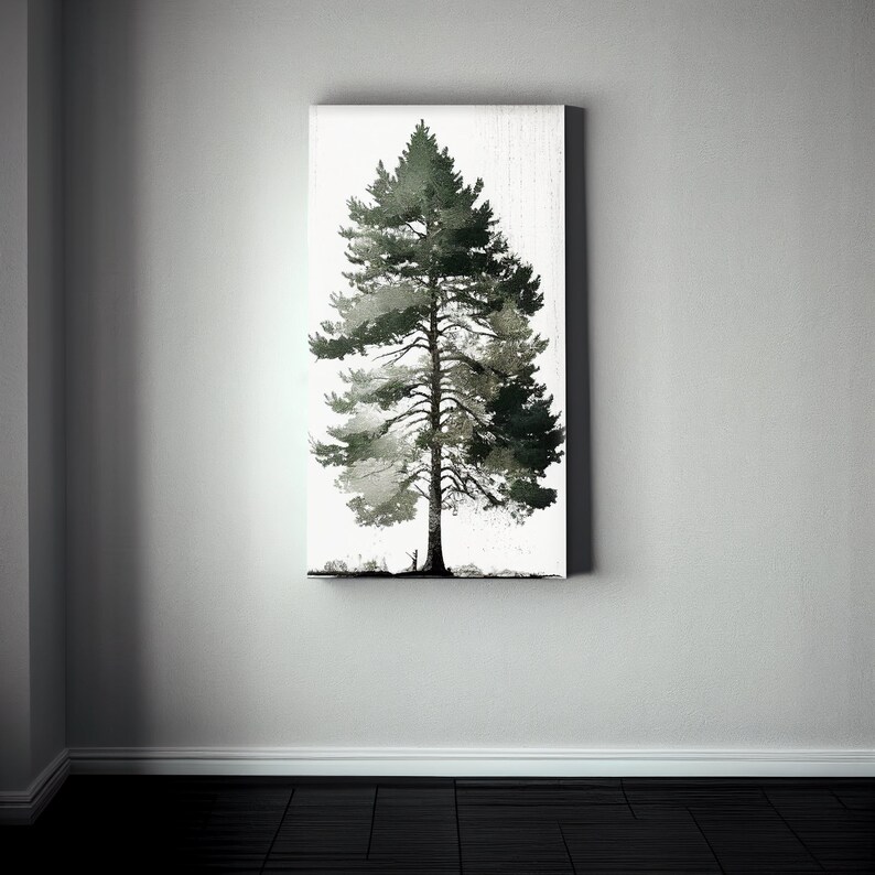 PRINTABLE Gallery Set Rustic Trees | Tree Wall Art Print | Rustic Tree ...
