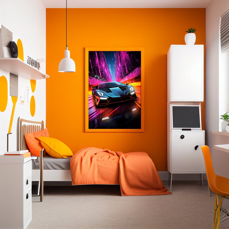 PRINTABLE Black Lamborghini Digital Download | Lamborghini Poster ...
