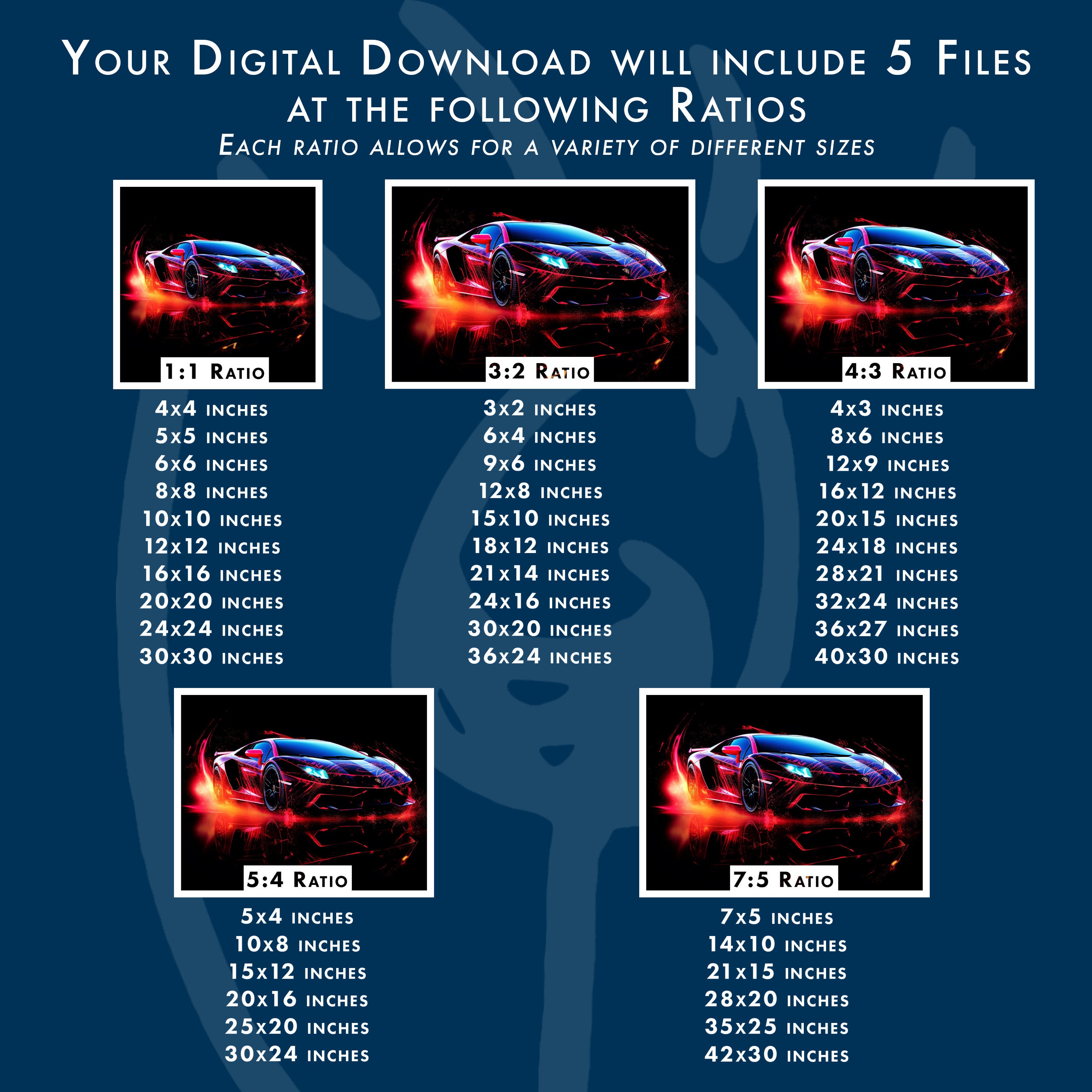 PRINTABLE Red Lamborghini Digital Download | Neon Prints | Neon Lambo ...
