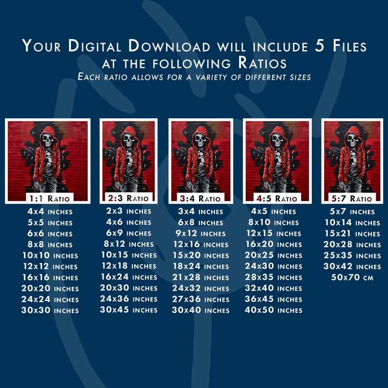 PRINTABLE Graffiti Skeleton V2 Graffiti Art Poster Urban Art Skeleton ...