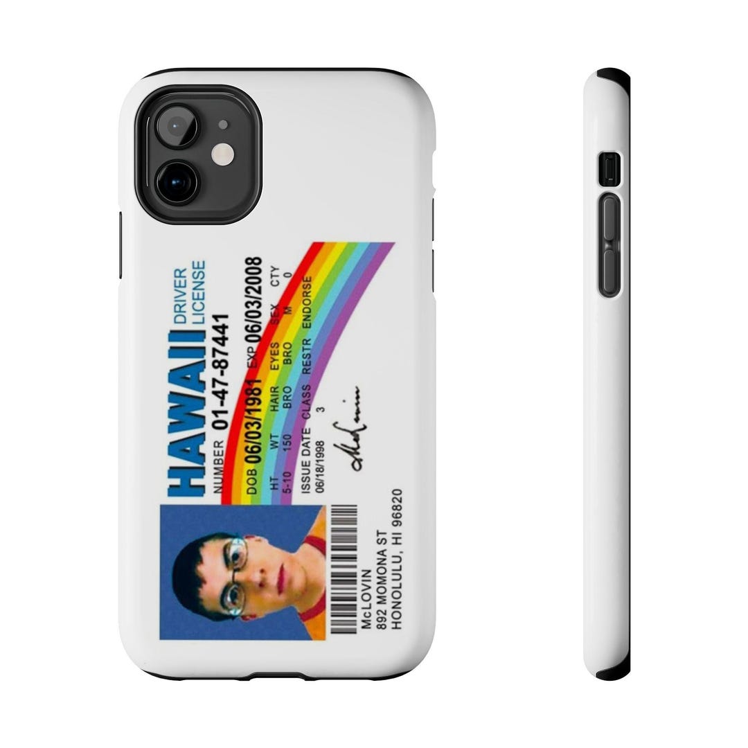 Mclovin Tough Phone Case, Superbad Mclovin ID Phone Case - Etsy