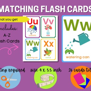 ALPHABET LITERACY & FLASHCARDS Printable Worksheets, Handwriting ...