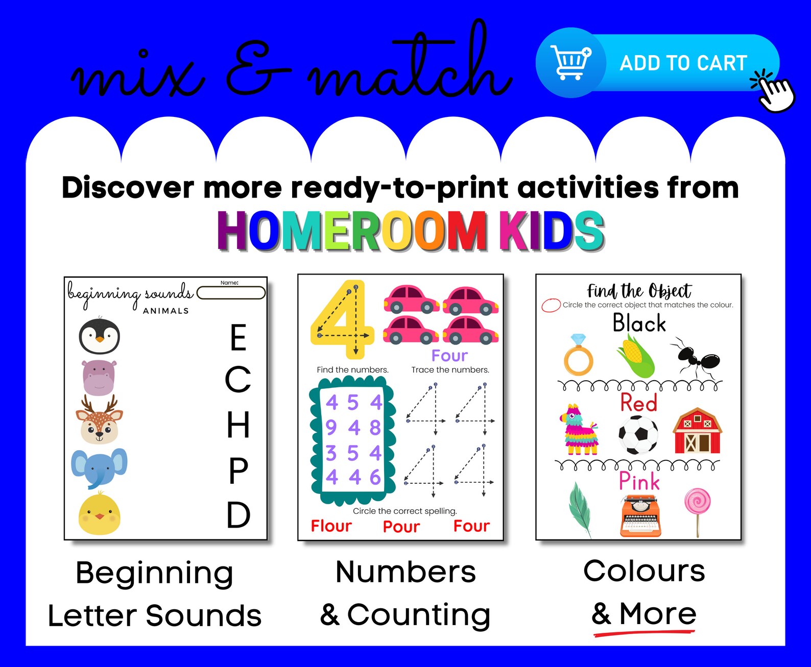 LETTER & ALPHABET Tracing and Colouring Activity Printable Worksheets ...