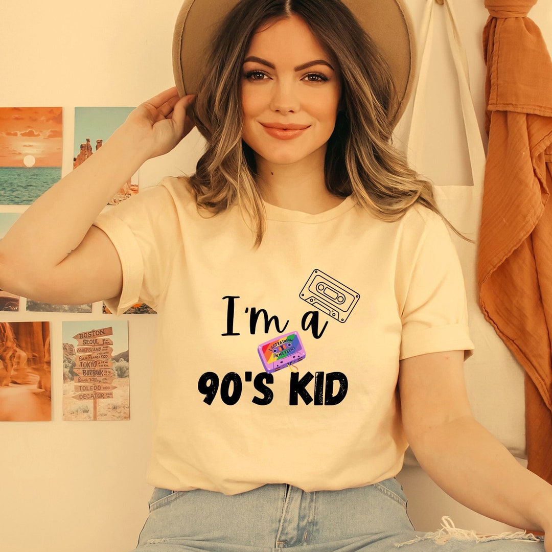 90s Kid Shirt | I'm a 90s Kid Tee | Nostalgia Shirt | Older Millenial ...