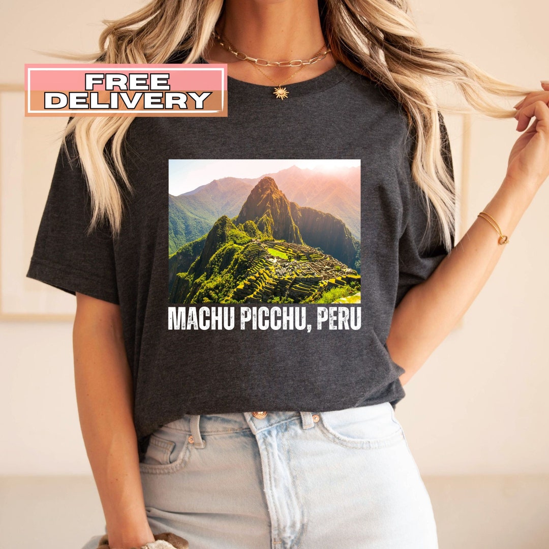 Machu Picchu Souvenir Shirt 7 Wonders of the World Shirt Peru Tshirt ...