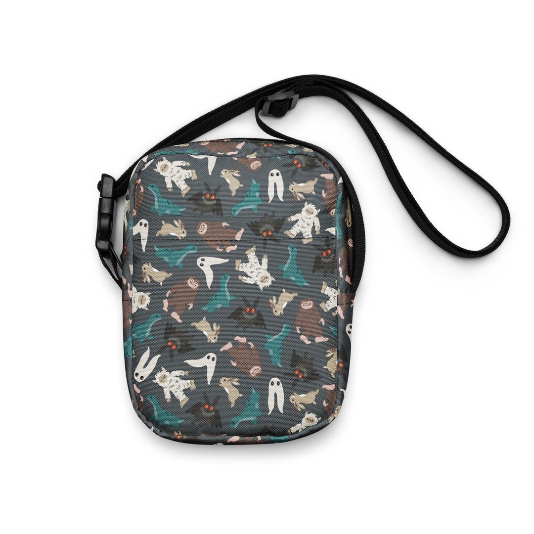 Cute Cryptids | Mini Crossbody Bag | [color: Dark Slate Blue] - Etsy